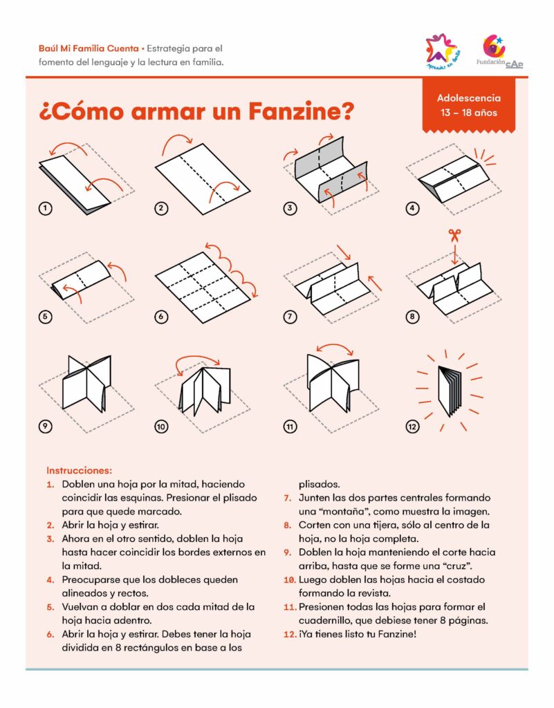 Una noticia en formato fanzine – Baúl Mi Familia Cuenta