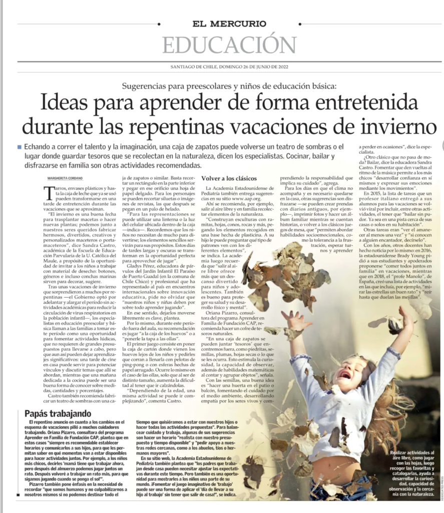 Ideas para aprender de forma entretenida durante las repentinas ...